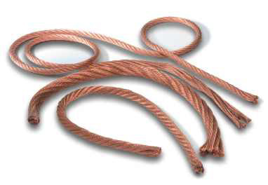 Round stranded copper cables - Copper connectors
